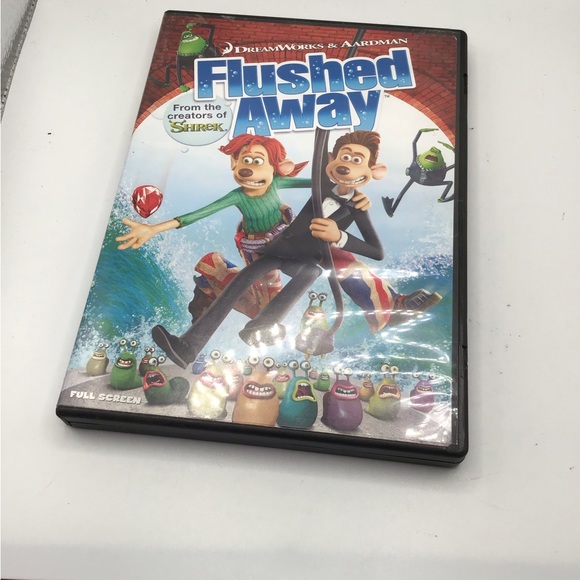 Disney | Other | Kids Dvd Movie Flushed Away Movie | Poshmark